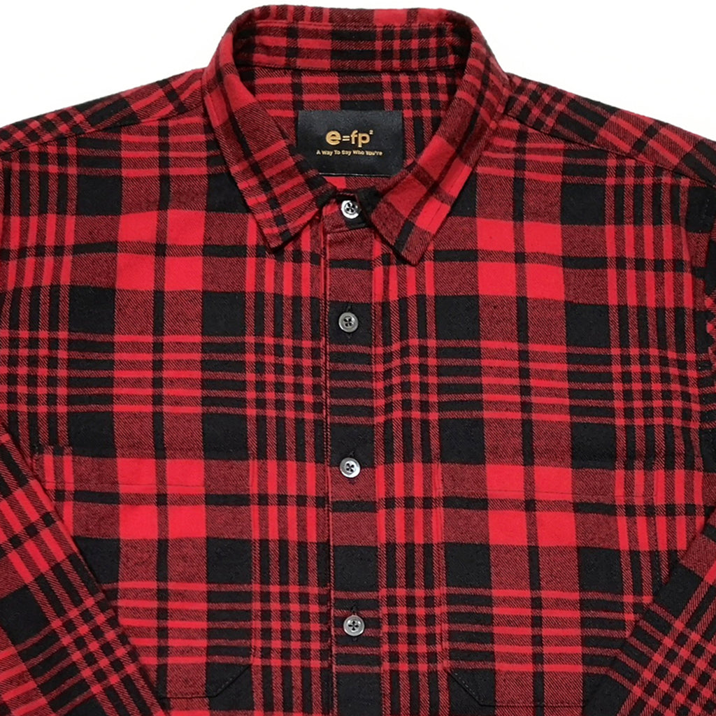 FLANNEL CHECK SHIRT - Custom-made for Modern Feminist, Tomboy, Butch | efp2